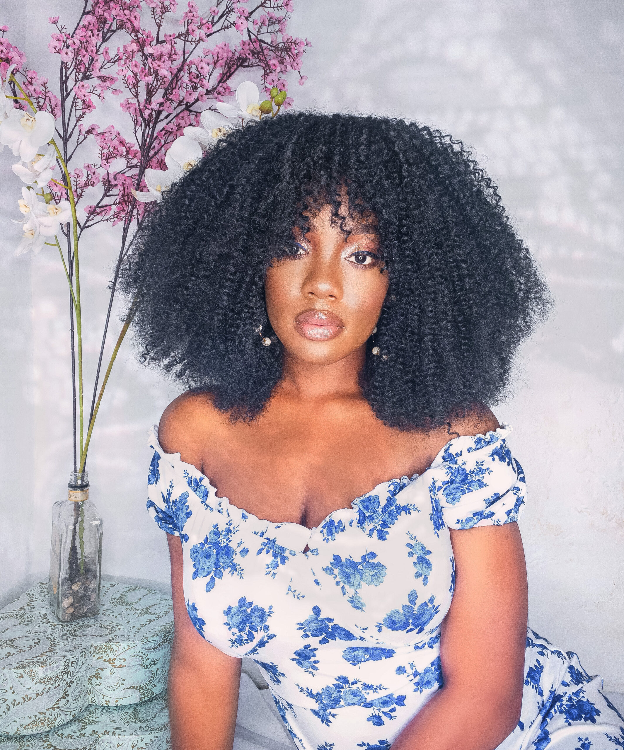 16" Bohemian Curls - Best kinky textured crochet for natural hair
